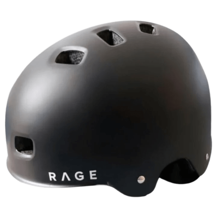 Rage Black Helmet Age Range ‎Adult/Child Color ‎Black Size Medi – RAGE